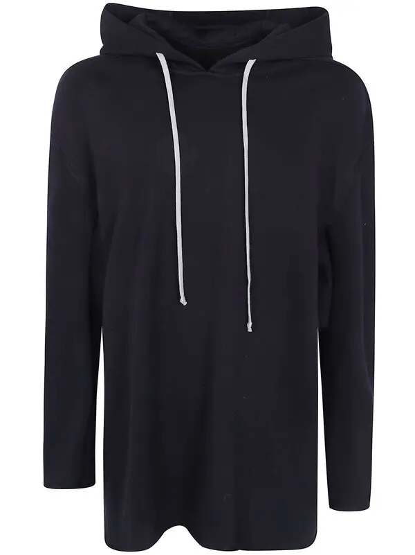 Rick Owens Sweatshirt Hooded "peter - Black
