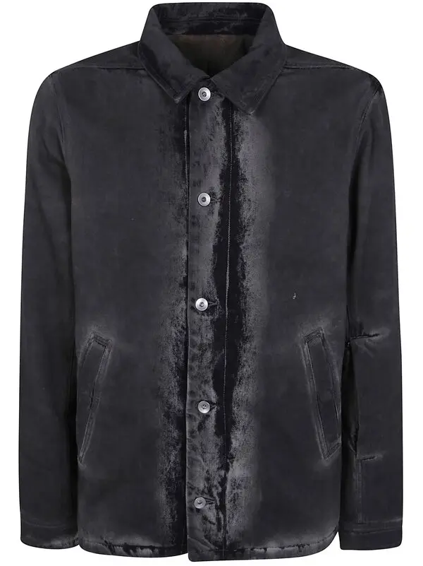 Rick Owens Cotton Zip Jacket