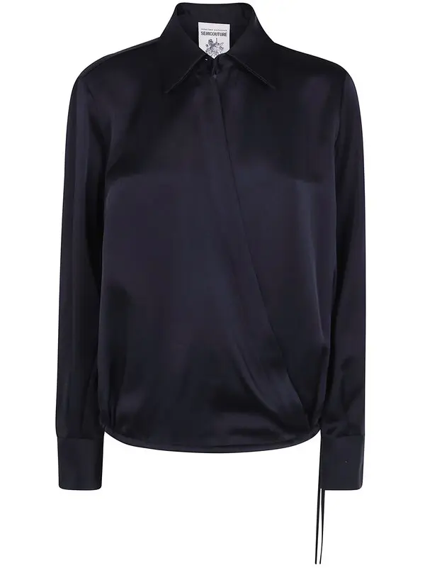 SEMICOUTURE Shirt Long Sleeve "blusa Arda