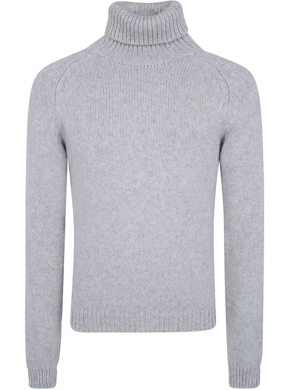 TOM FORD Sweater Roll Neck "wool Cashmere Mohair - Gray