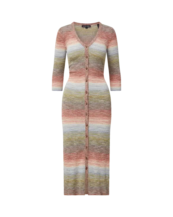 Veronica Beard Tavielle Knit Midi Dress