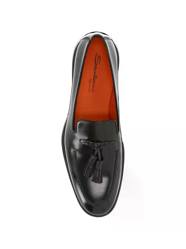 Santoni Tassel-detail Loafers