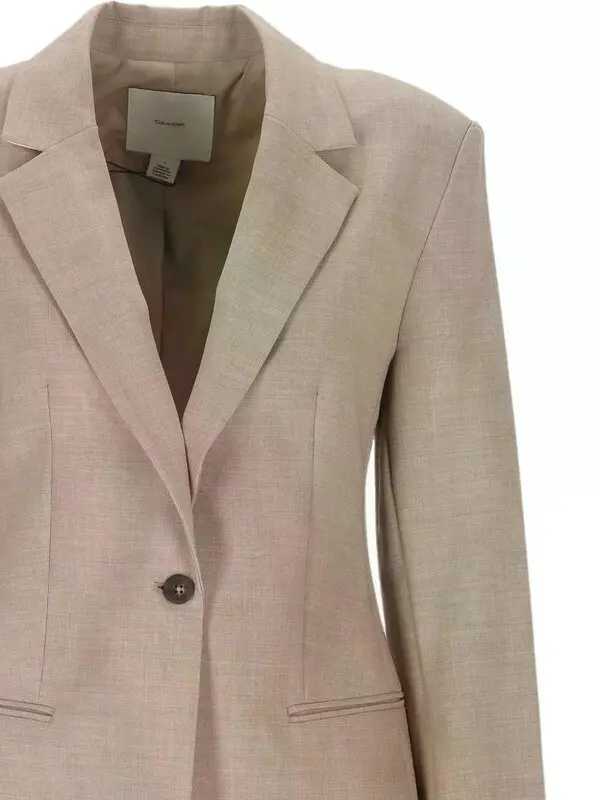 Calvin Klein Single-breasted Tailored Blazer