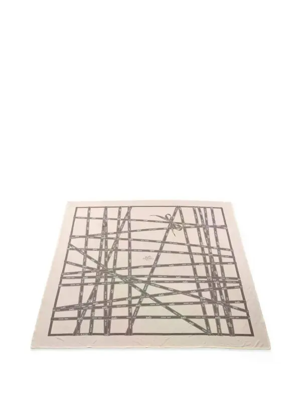 Hermès 2010s 90 Carre Bolduc Scarf