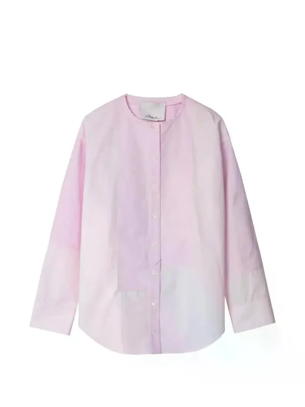 3.1 Phillip Lim Collarless Panelled Shirt