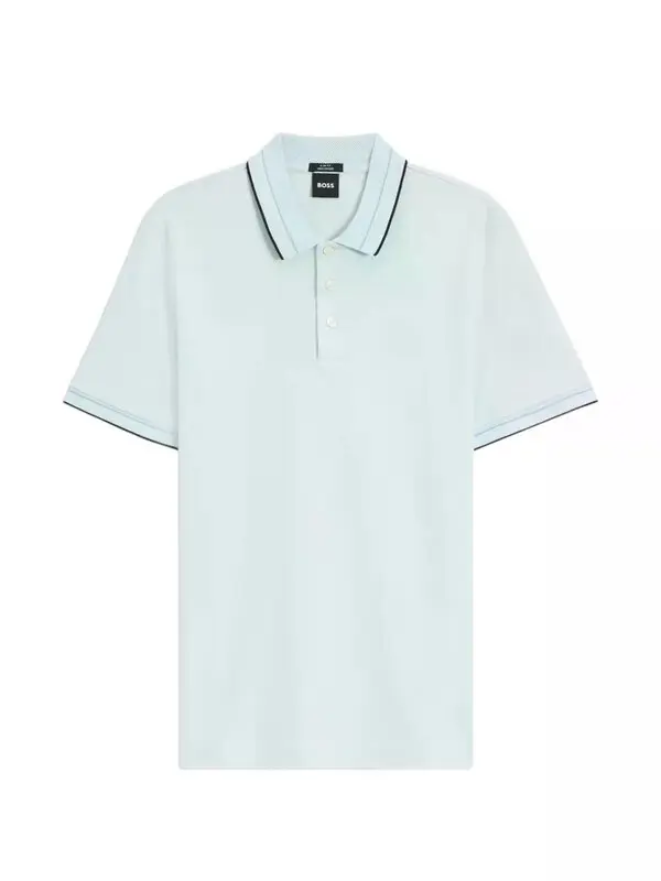 BOSS H-phillipson 195 Mercerised Cotton Polo Shirt