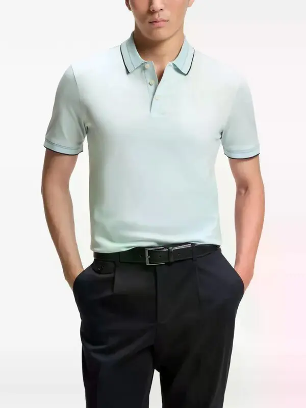 BOSS H-phillipson 195 Mercerised Cotton Polo Shirt