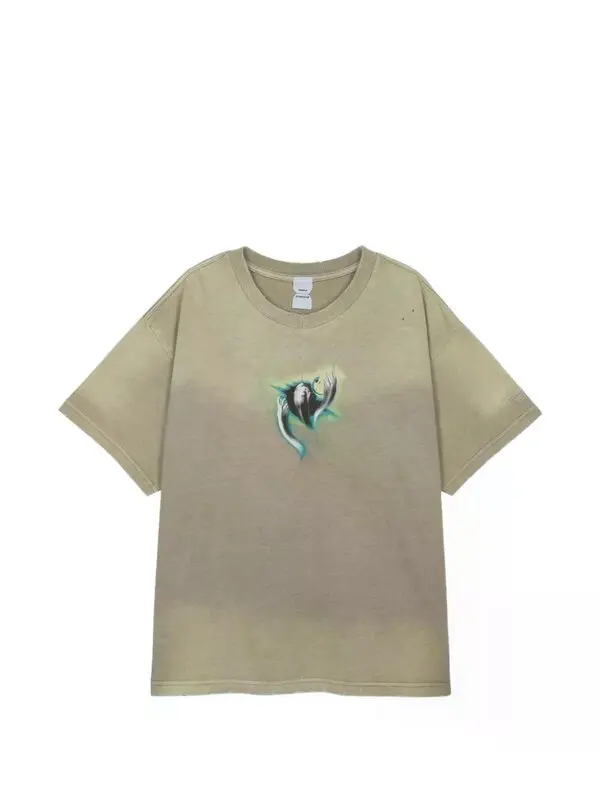 PROTOCOL INDEX Washed Graphic-print T-shirt