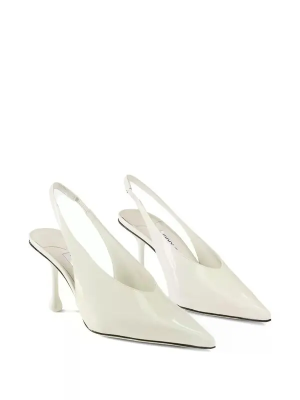 JIMMY CHOO Isa 80 Pointed Slingback Pumps