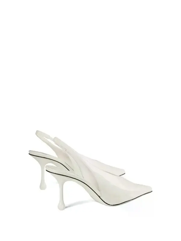 JIMMY CHOO Isa 80 Pointed Slingback Pumps