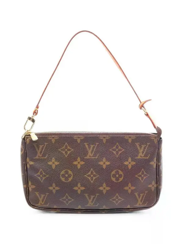 LOUIS VUITTON 2000 Monogram Pochette Accessoires Shoulder Bag