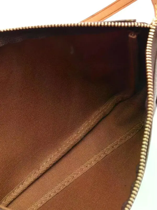 LOUIS VUITTON Monogram Pochette Accessoires Shoulder Bag - Brown