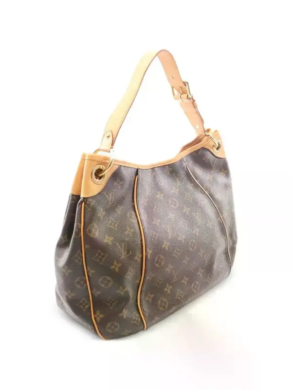 LOUIS VUITTON Monogram Canvas Galliera Pm Tote Bag - Brown