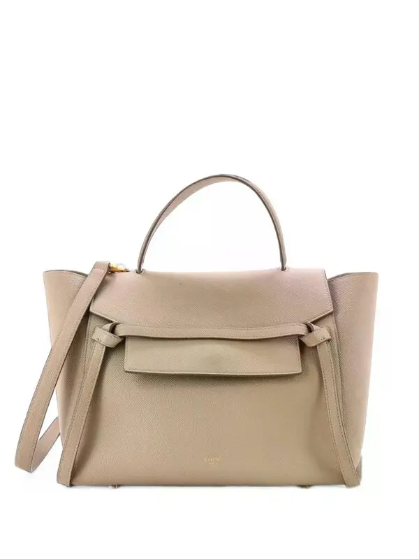 Celine Belt Bag Textured Leather Mini Shoulder Bag