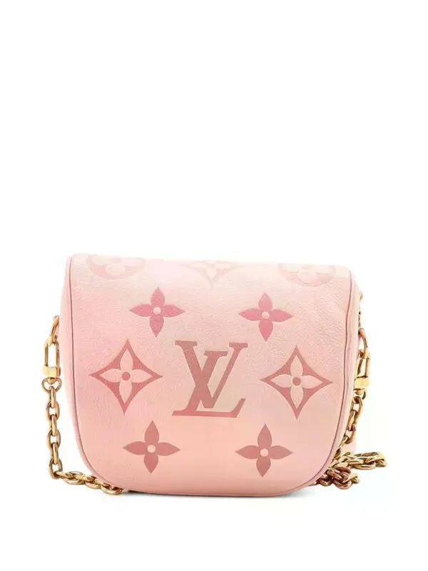 LOUIS VUITTON Monogram Empreinte Giant Mini Bum Bag - Pink