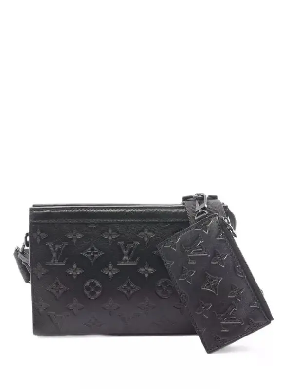 LOUIS VUITTON Monogram Shadow Gaston Shoulder Bag