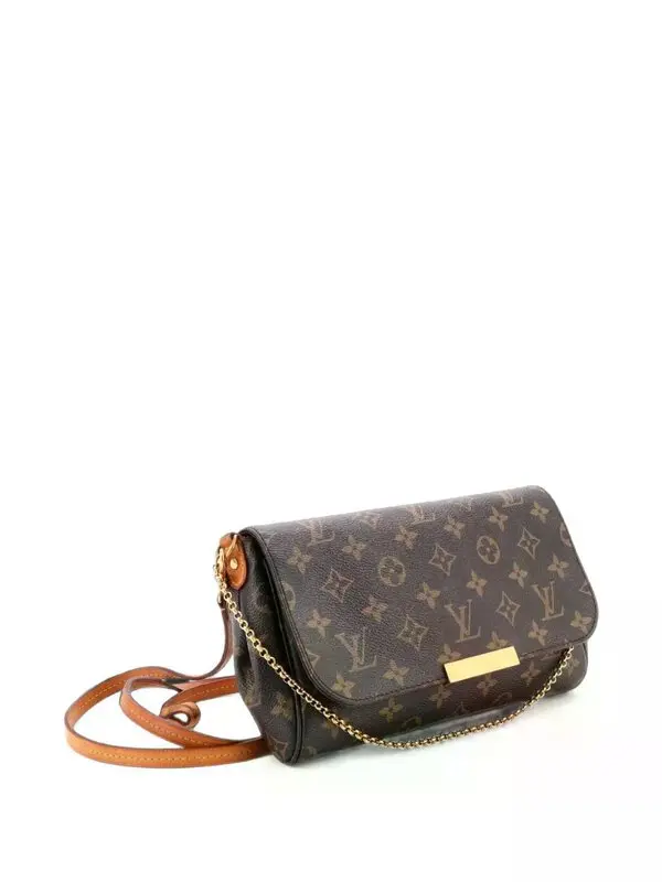 LOUIS VUITTON Favorite Handbag Monogram Canvas Pm Clutch Bag