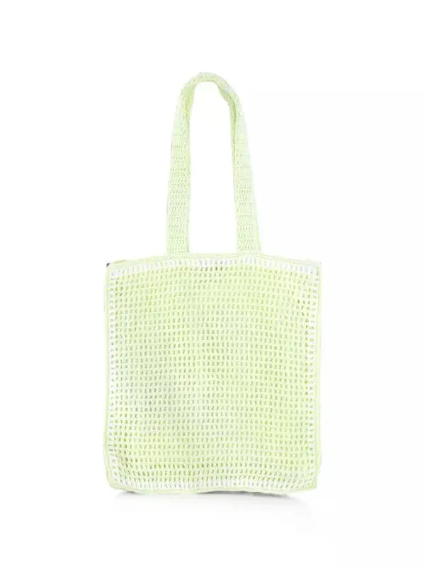 Casablanca X Ladurée Mint Crochet Bag