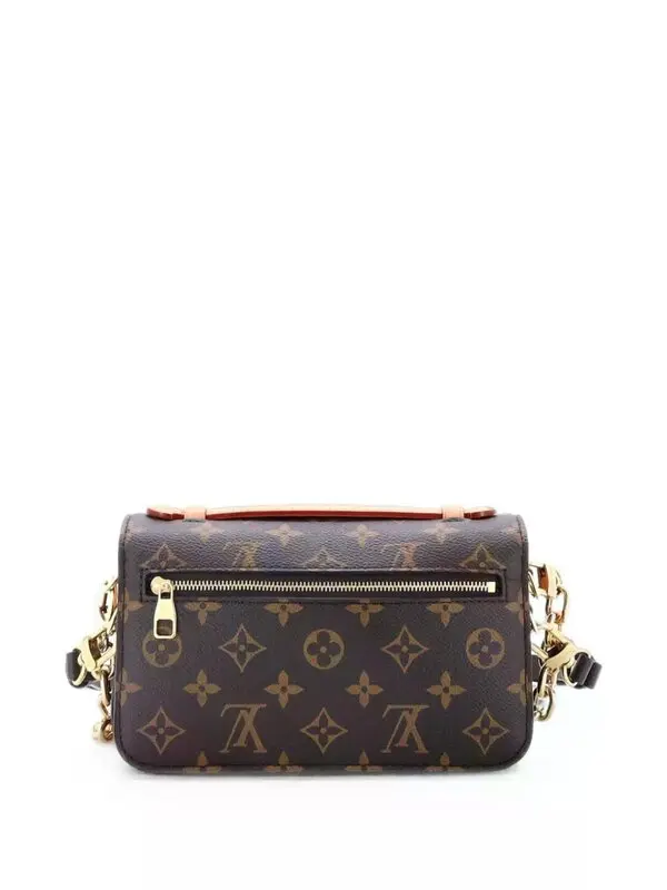 LOUIS VUITTON Pochette Metis Monogram Canvas East West Crossbody Bag - Brown
