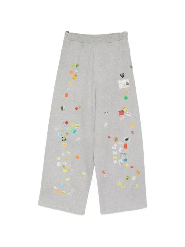 Mihara Yasuhiro Sticker-print Track Pants