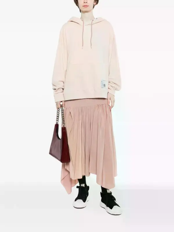 Mihara Yasuhiro Layered-design Asymmetric Dress - Pink