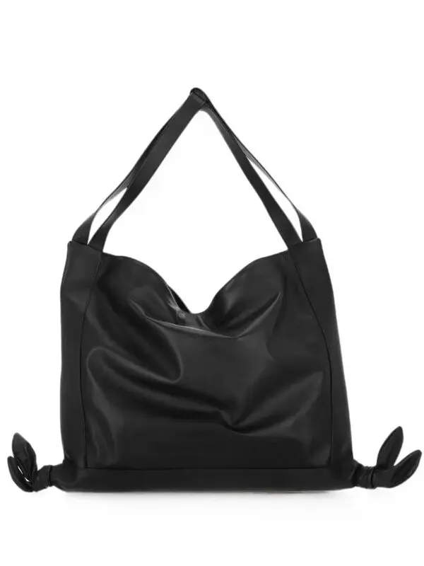 Hereu Knot-detail Leather Tote Bag