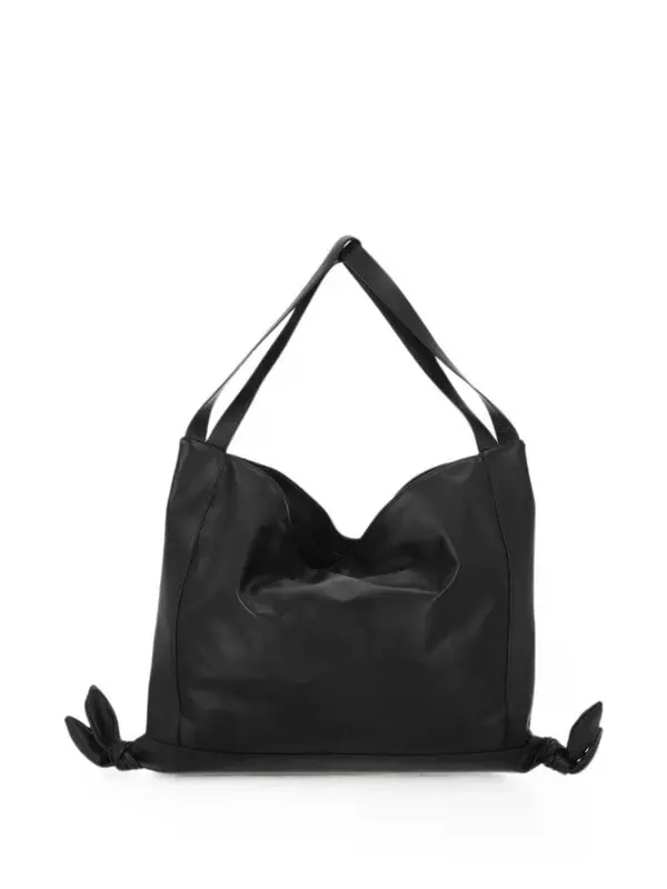 Hereu Knot-detail Leather Tote Bag