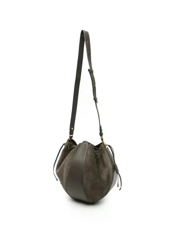 COCCINELLE Boom Panelled Suede Shoulder Bag