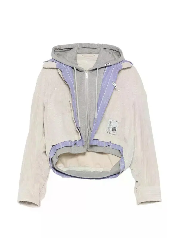 Mihara Yasuhiro Layered-design Corduroy Jacket