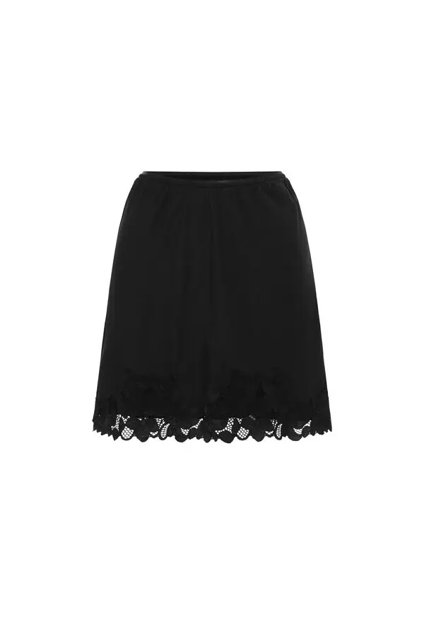 ROWIE Mina Silk Mini Skirt