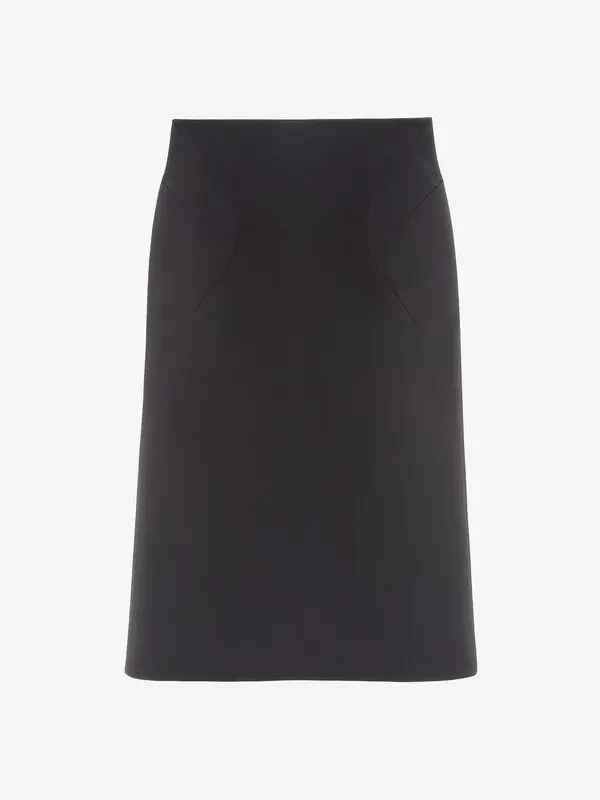 Alexander McQueen Pencil Skirt - Black