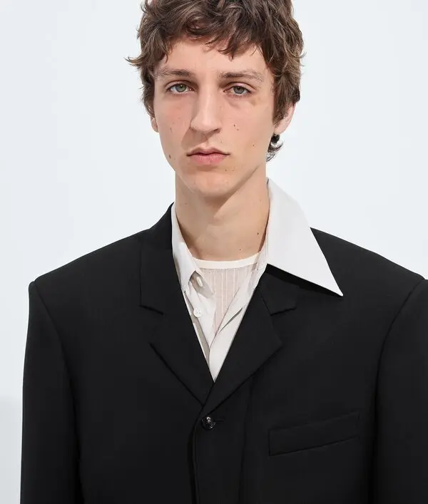 Bottega Veneta Wool And Mohair Gabardine Jacket