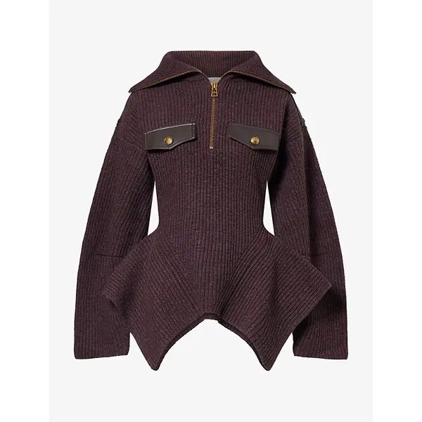 Zimmermann Valiant Utility Wool-blend Jumper