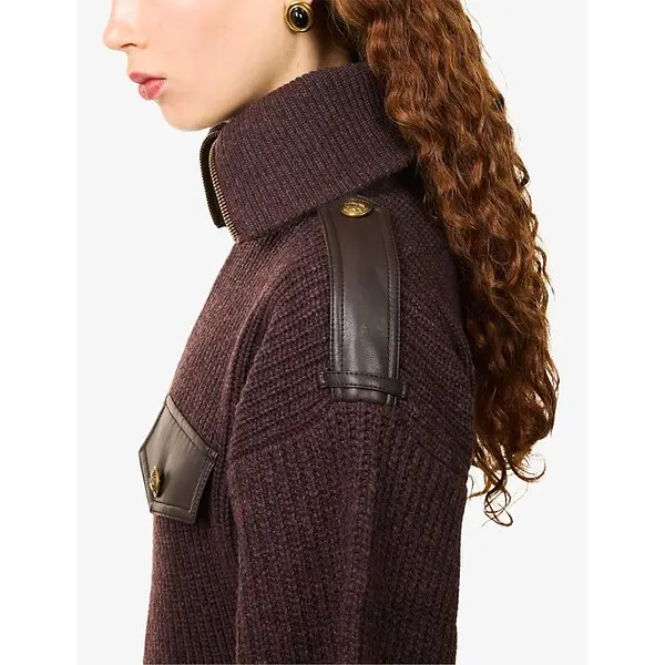 Zimmermann Valiant Utility Wool-blend Jumper