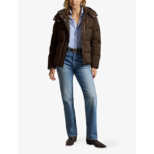 Polo Ralph Lauren Hooded Taffeta Puffer Coat