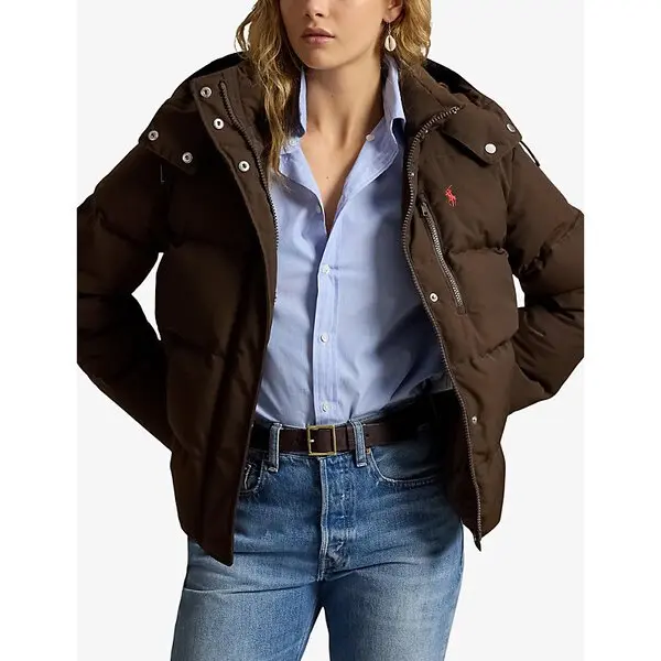 Polo Ralph Lauren Hooded Taffeta Puffer Coat