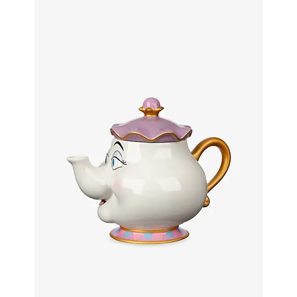 THE DISNEY STORE AT SELFRIDGES Mrs Potts Stoneware Teapot 15cm