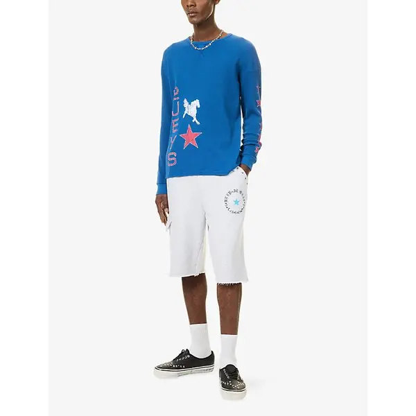 TWOJEYS Keep It Real Cotton-jersey Sweat Shorts