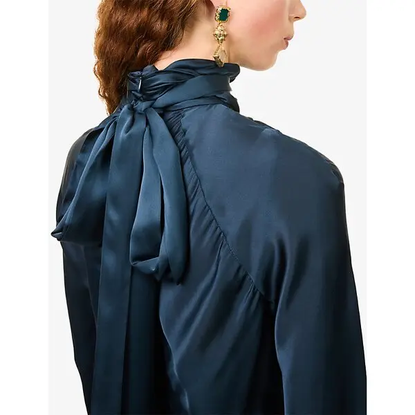Zimmermann Valiant Ruffle Silk Maxi Dress