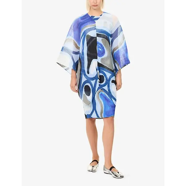 Issey Miyake Pleated Knitted Stole