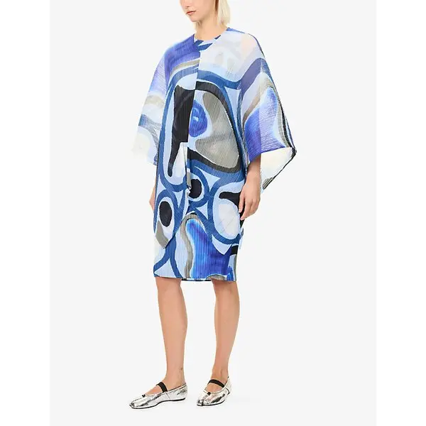 Issey Miyake Pleated Knitted Stole