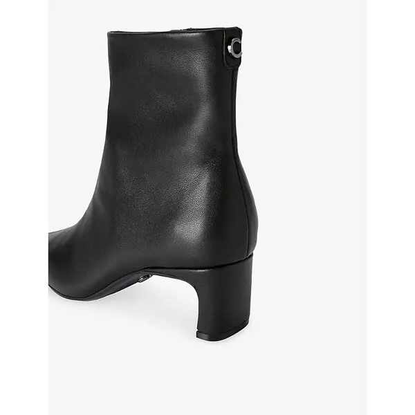 Carvela Bruna Leather Heeled Ankle Boots
