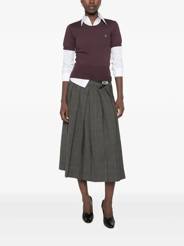VIVIENNE WESTWOOD Wool Top - Brown