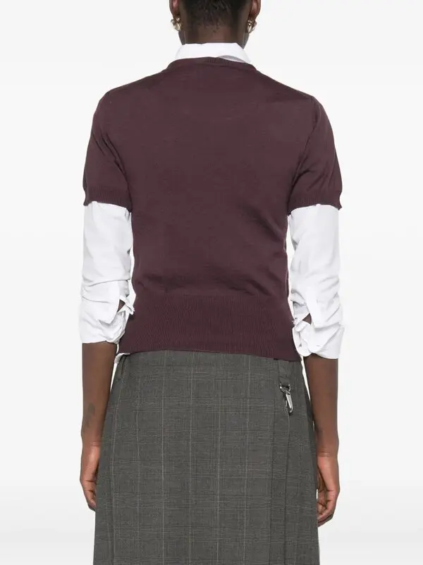 VIVIENNE WESTWOOD Wool Top - Brown