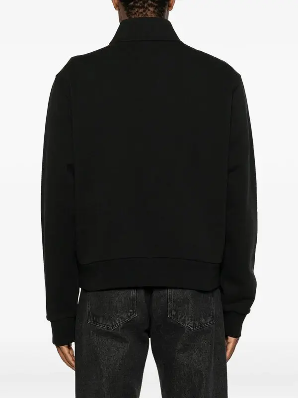 Moncler Half Zip Hoodie With Logo