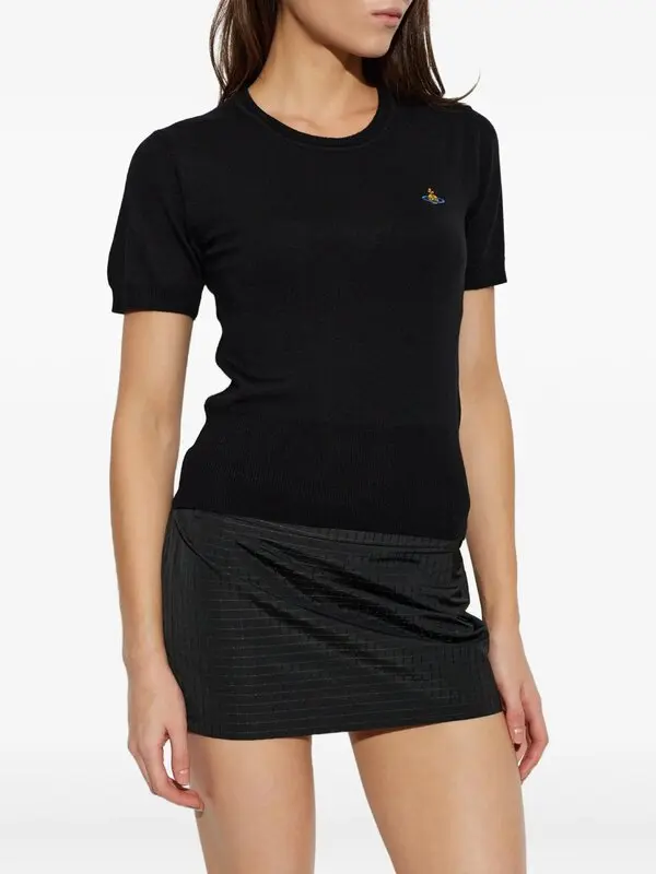 VIVIENNE WESTWOOD Wool Bea Top - Black