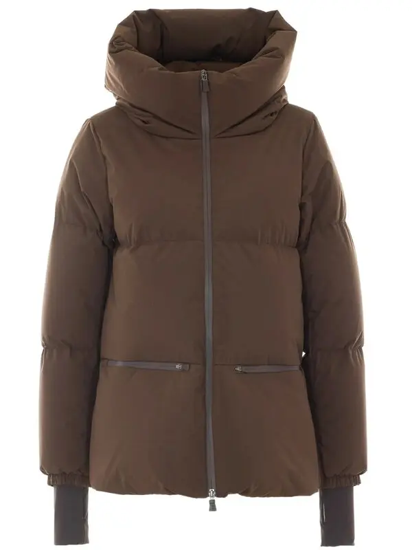 Herno Short Down Jacket 2 Layers With Hood