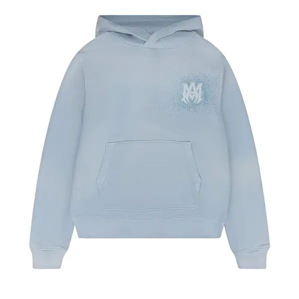 Amiri Ashley Crystal Burst Hoodie - Blue