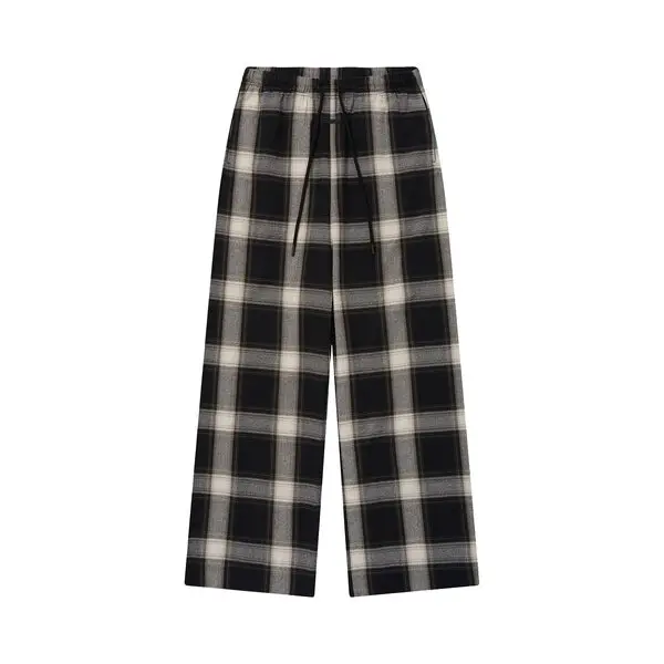 Fear Of God Flannel Lounge Pant 'iron Plaid
