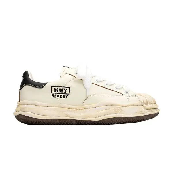 Mihara Yasuhiro Blakey Og Sole Wrinkled Leather Low Sneakers